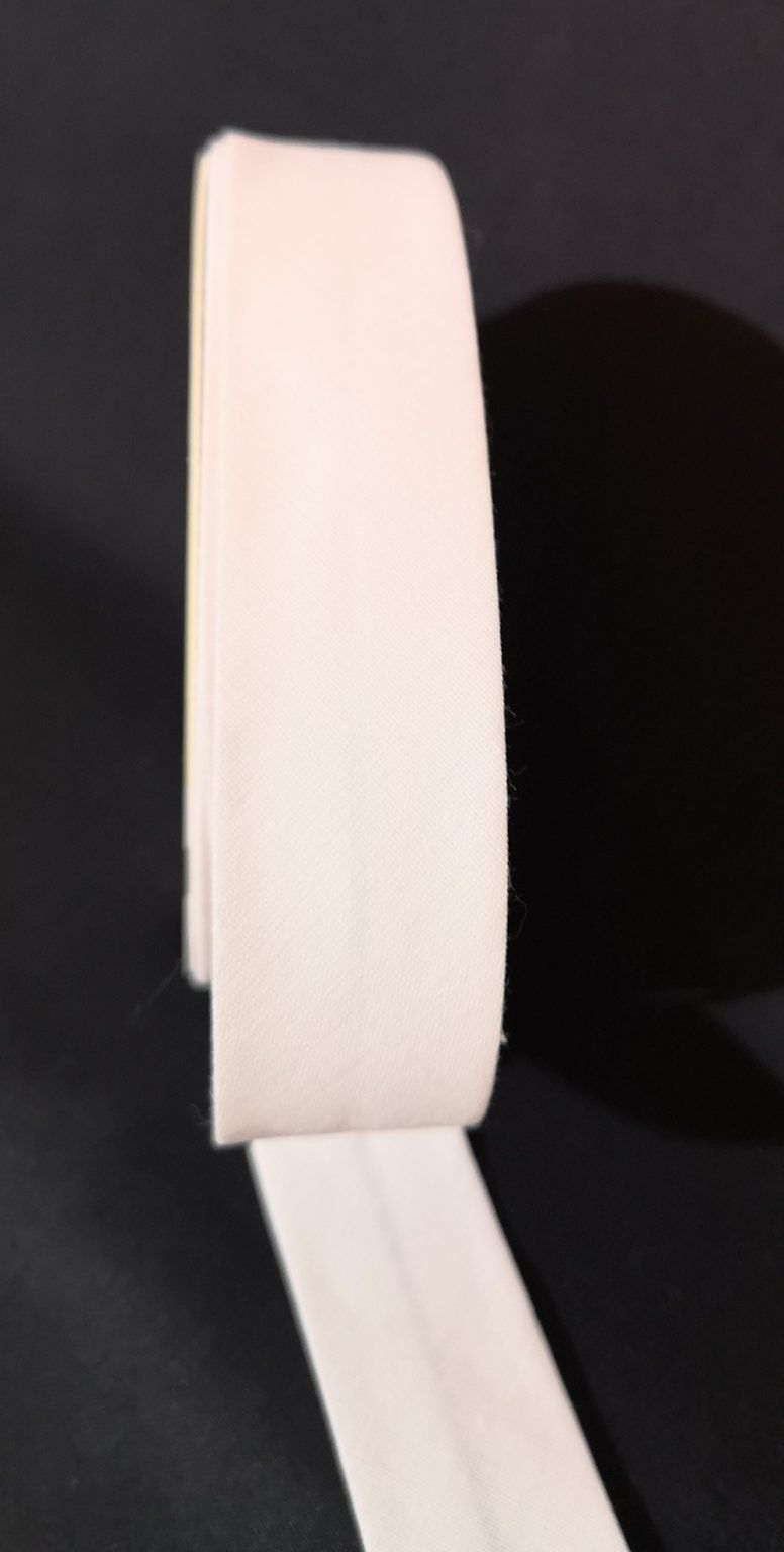 Rollo de bies blanco de 30 mm - Gloria Patchwork